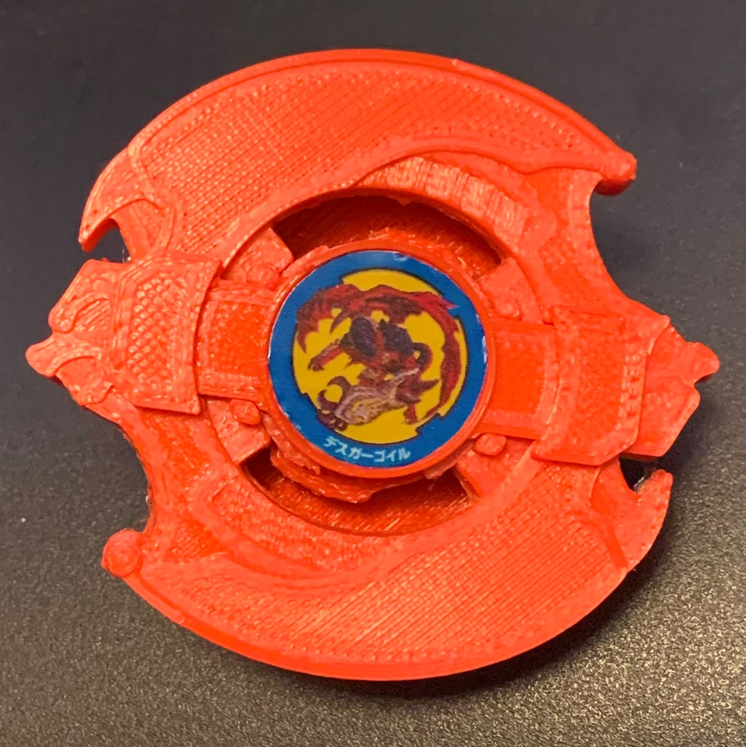 Beyblade Death Gargoyle Complete 3D Print PLA Vforce - Etsy
