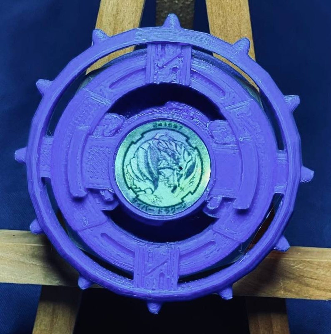 Beyblade Cyber Dragoon Prototype 3D Print PLA Bakuten - Etsy