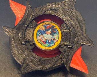 Beyblade Pierce Hedgehog Complete 3D Print PLA Vforce - Etsy
