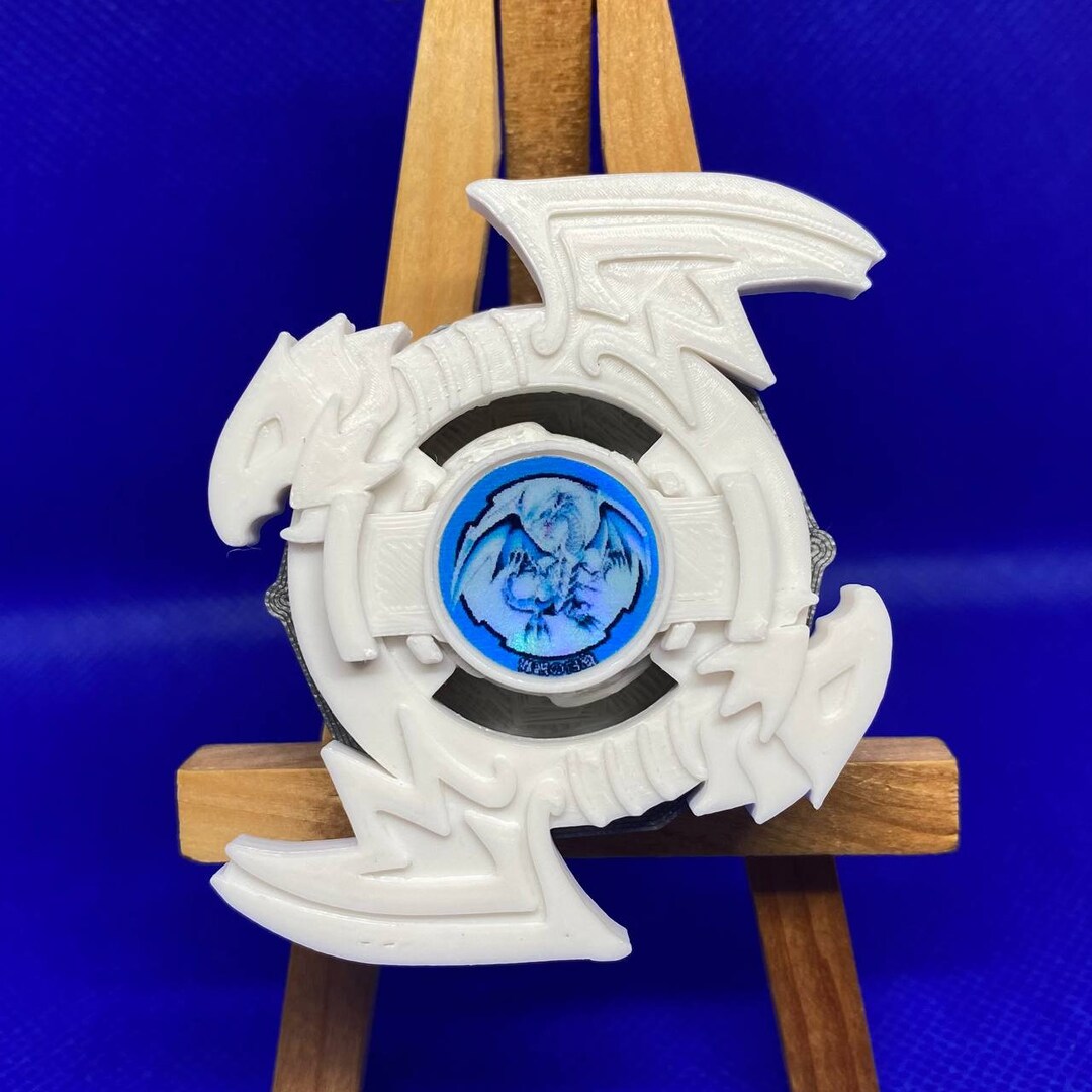 Beyblade Blue-eyes White Dragon 3D Print PLA Bakuten - Etsy UK