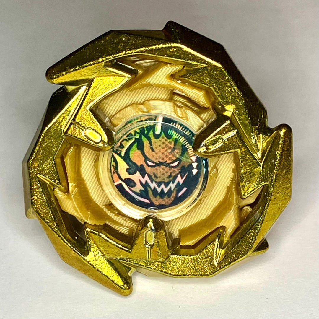 Beyblade X | Golden Dran Sword (3-60F) | Dual-spin | 3D Print | PLA+ ...