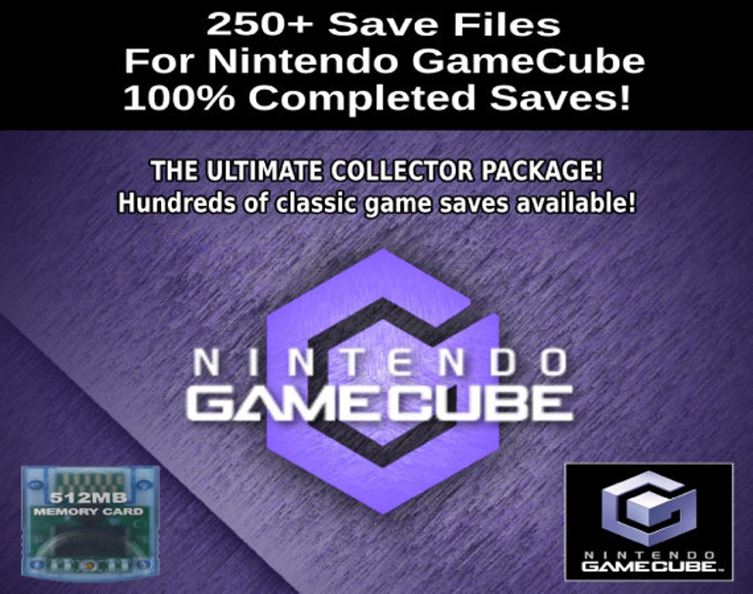Gamecube Unlocked Save Collection 250 Saves 100% Complete Instant ...