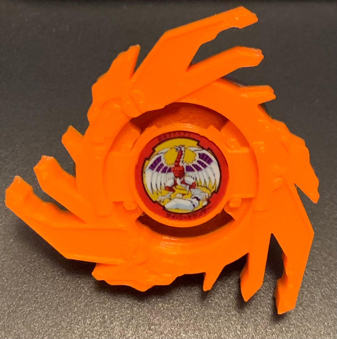 Beyblade Cyber Dranzer Complete 3D Print PLA Vforce - Etsy