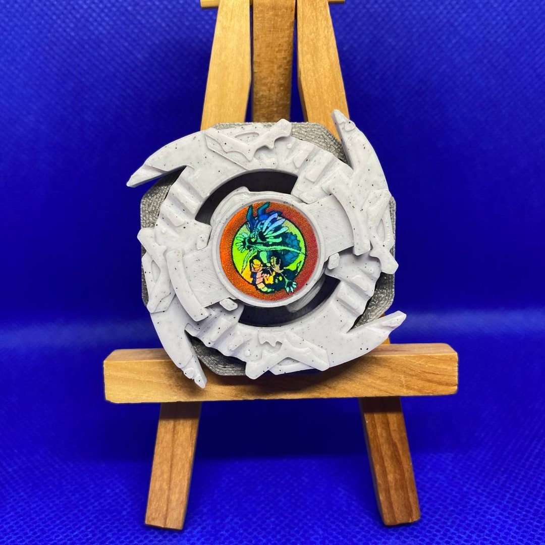 Beyblade Damaged Dragoon S anime Version 3D Print PLA Bakuten - Etsy