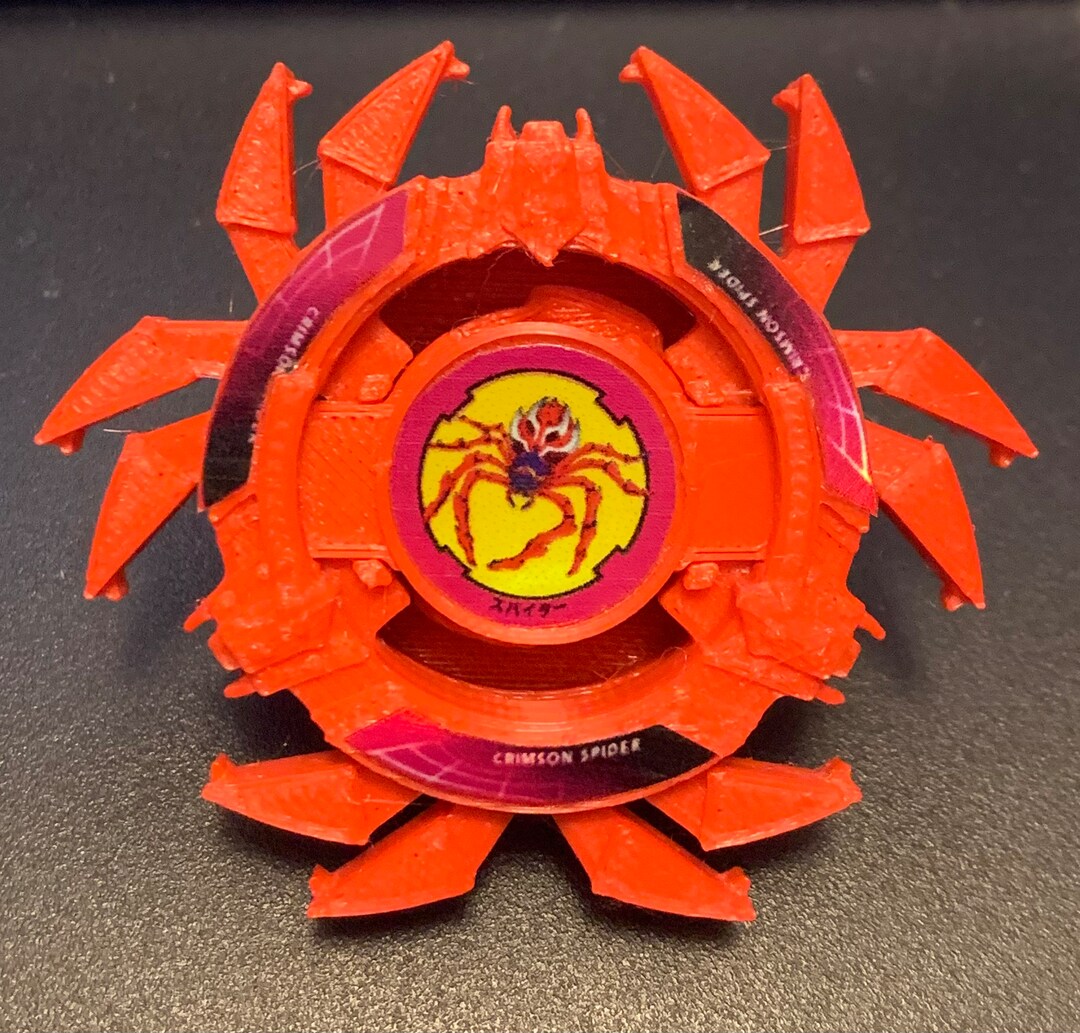 Beyblade Phantom Spider Complete 3D Print PLA Vforce - Etsy