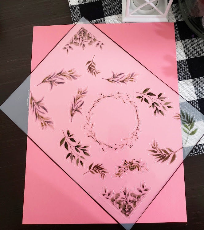 Greenery Sticker Set Plants & Leaves Green Plant Stickers 13 Plant ...