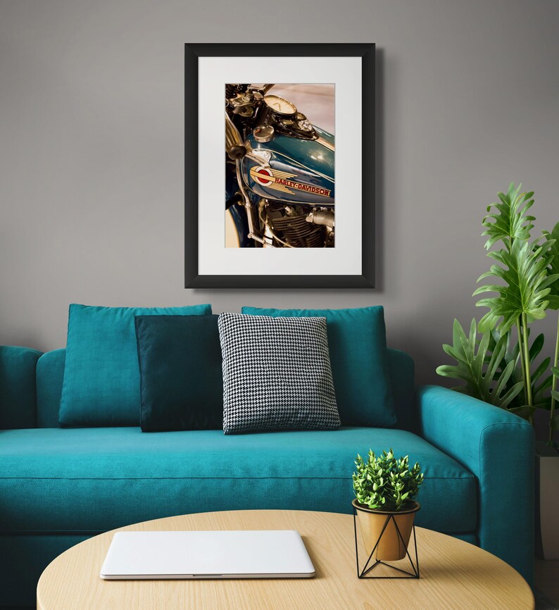 1936 Harley-davidson EL Knucklehead – Flying Wheel Logo, Vintage ...