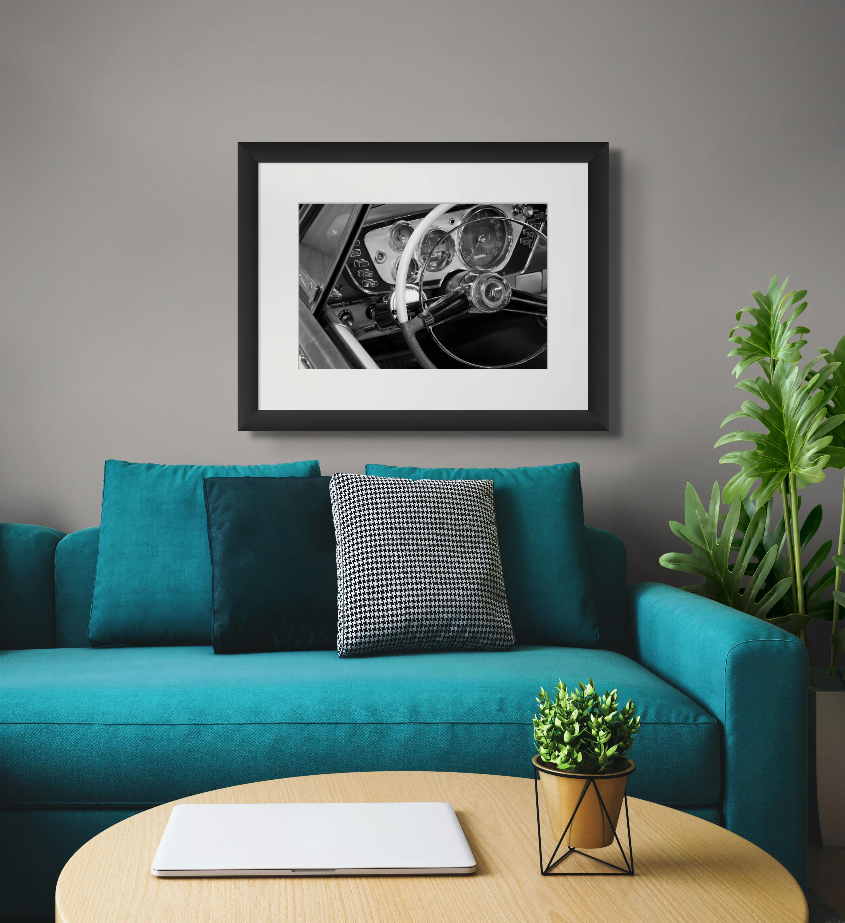 1963 Plymouth Sport Fury Dashboard Print – Classic American Muscle Car ...