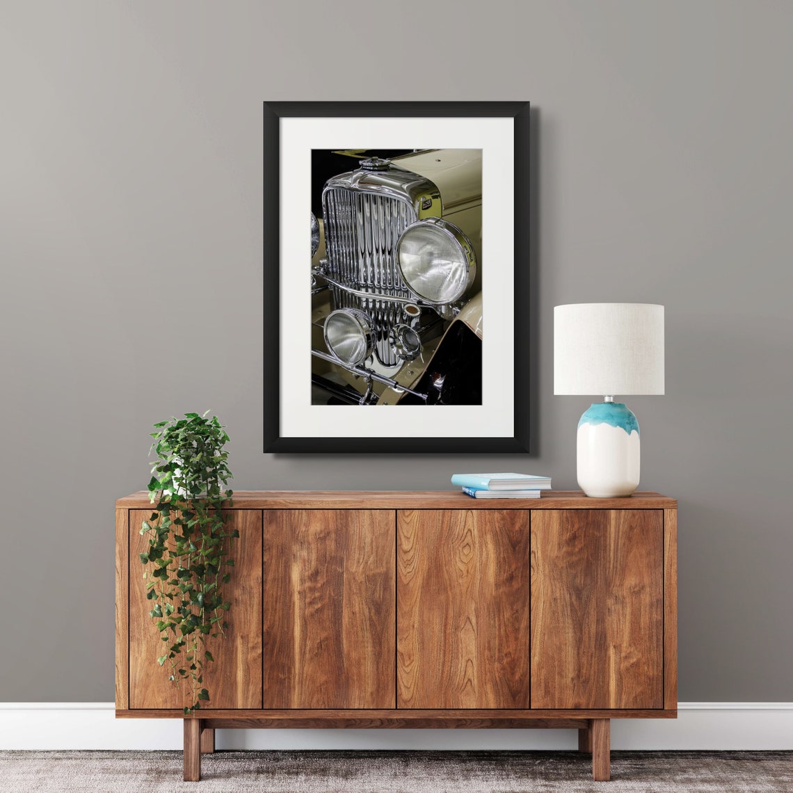 1929 Duesenberg Model J 7 Passenger Front End and Grill Vintage Car ...