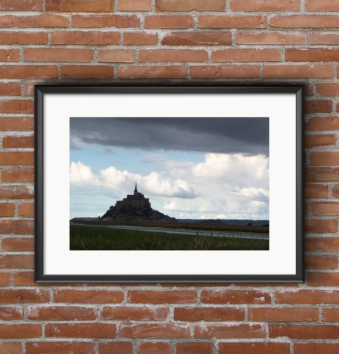 Mont Saint-michel: Majestic Silhouette - French Photography, Normandy ...