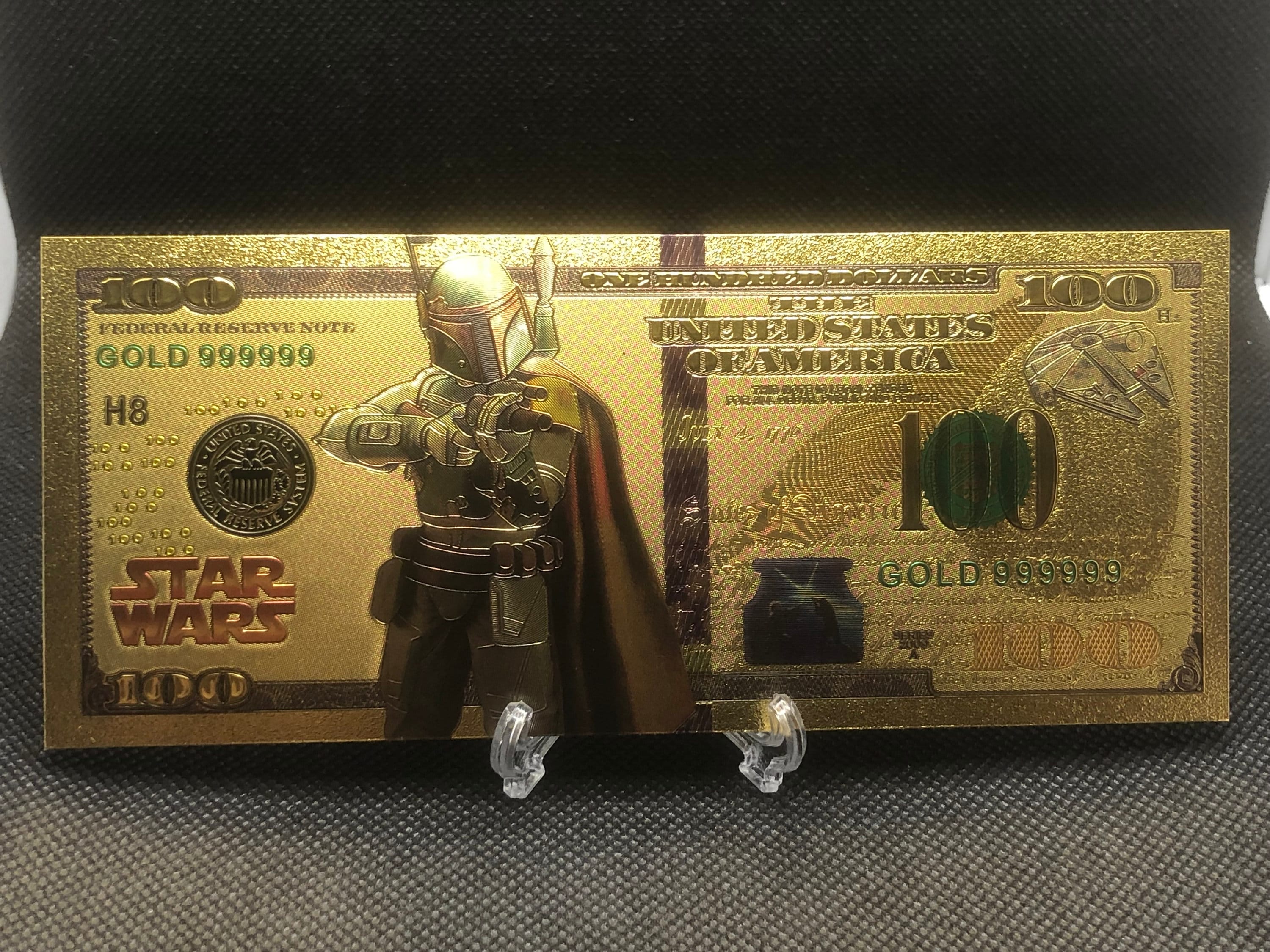 $100 Princess Leia Souvenir Bill Star Wars Art & Collectibles ...