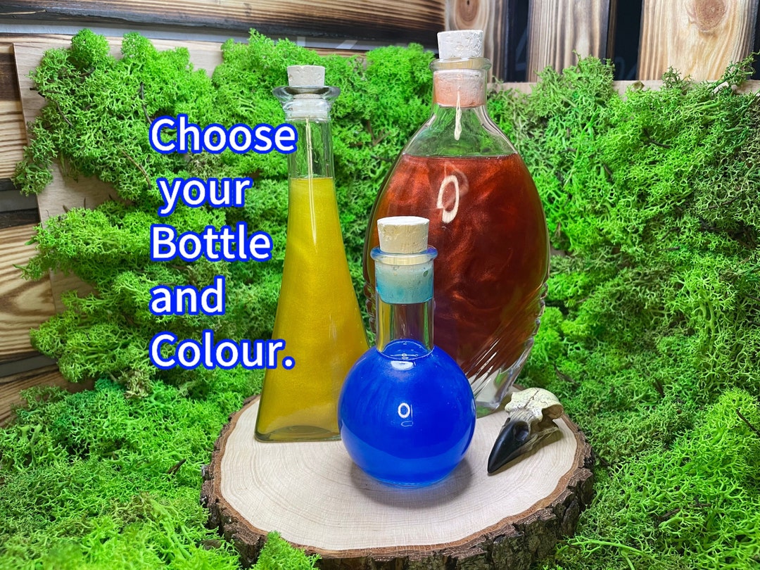 Custom Potion, Personalized Magic Elixir, Choose Your Bottle, Pick Your ...
