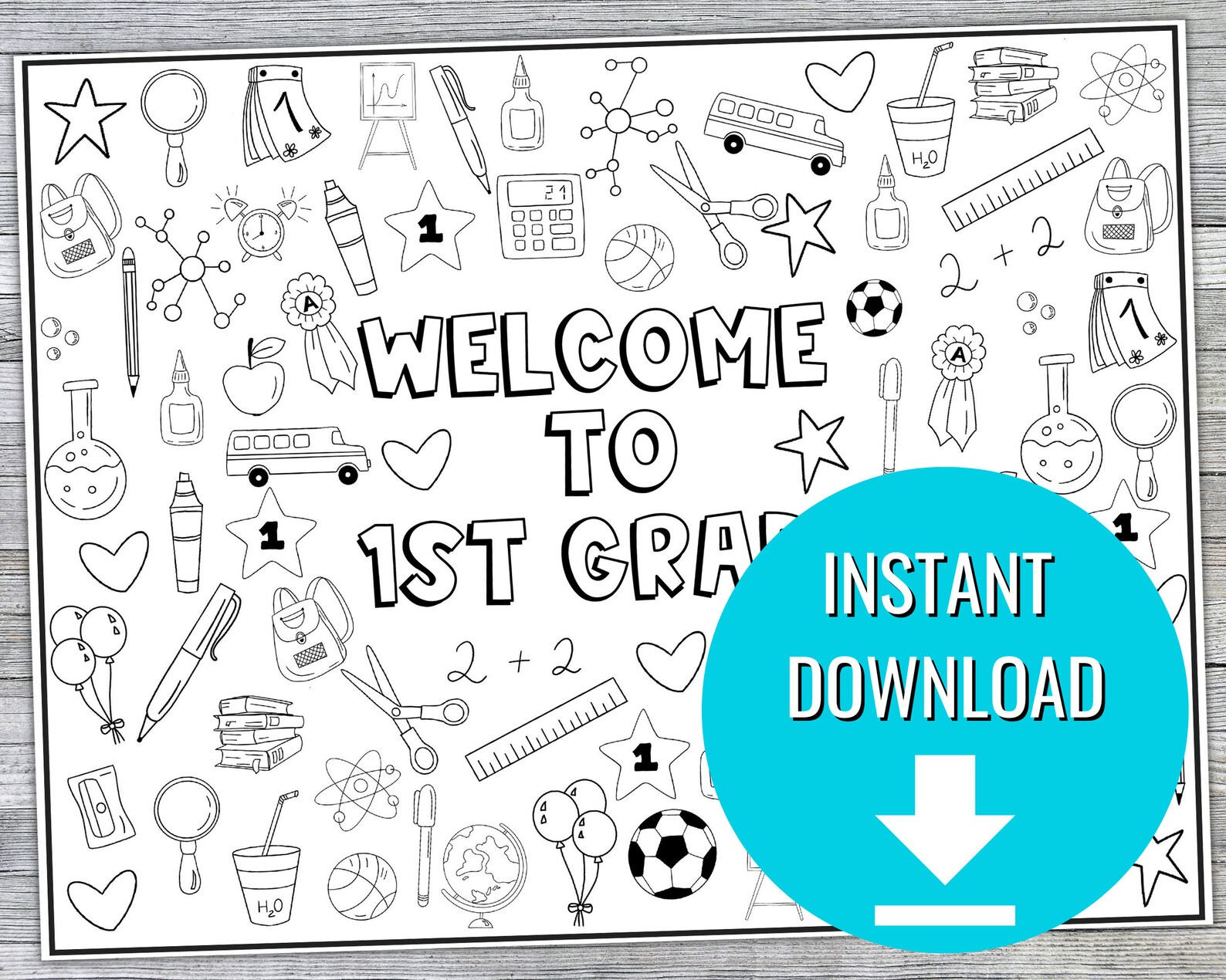 Back to School Coloring Pages, Welcome Back to School Coloring Sheets ...