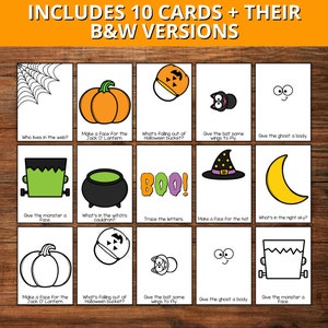 Halloween Play Dough Mats, Printable Play Dough Mats, Halloween ...