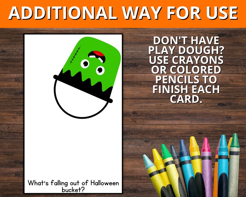 Halloween Play Dough Mats Printable Play Dough Mats - Etsy