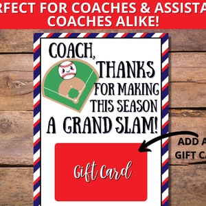 Baseball Coach Gift Coach Thank You Gift Baseball Coach End - Etsy