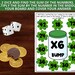 St. Patrick's Day Multiplication Bump Game, St. Patrick's Classroom ...