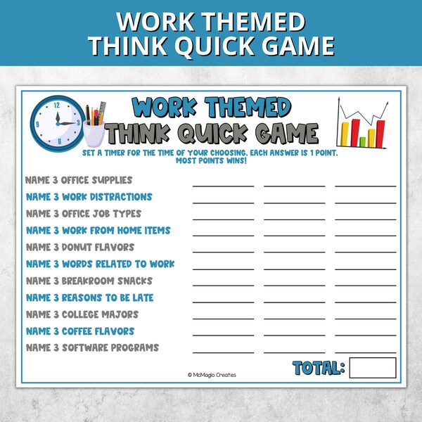 Team Building Games for Work - Etsy