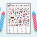 4th of July I Spy Activity, 4th of July Printable Activity for Kids ...