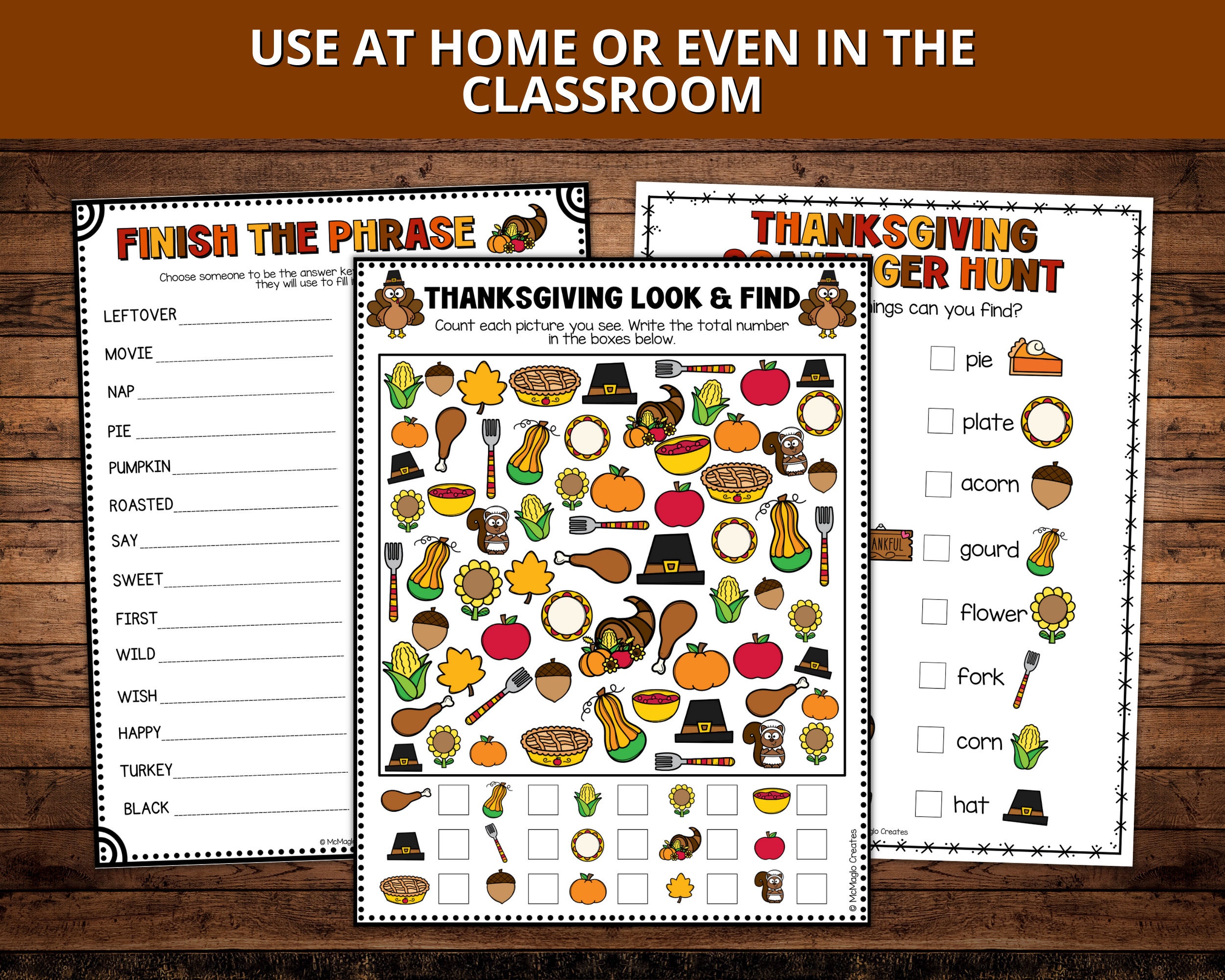 Thanksgiving Games and Activities, Thanksgiving Party Game, Fun ...