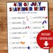 4th of July Scavenger Hunt, 4th of July Printable Activity for Kids ...