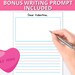 Valentine's Day Write the Room Activity, Valentine's Day Writing ...