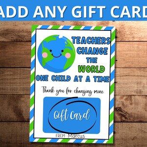 End of the School Year Gift Card Holder Printable, Last Day of School ...