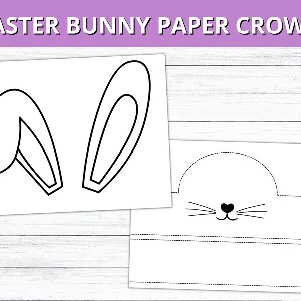 Bunny Ears Headband - Etsy