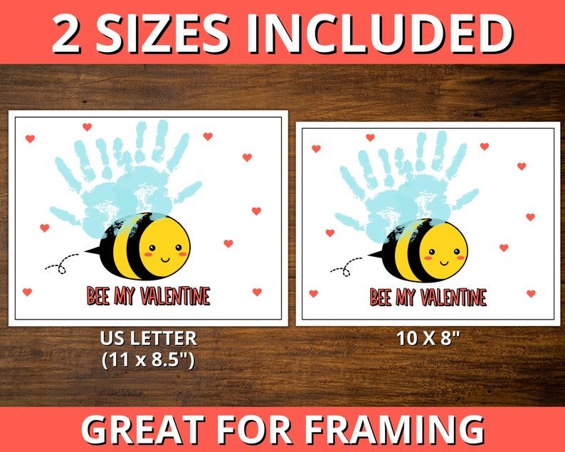 Valentine's Day Handprint Art, Valentine's Day Handprint Keepsake ...