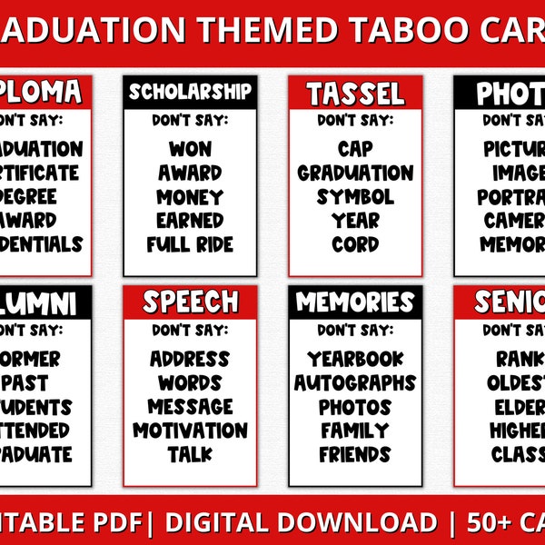 Graduation Games - Etsy