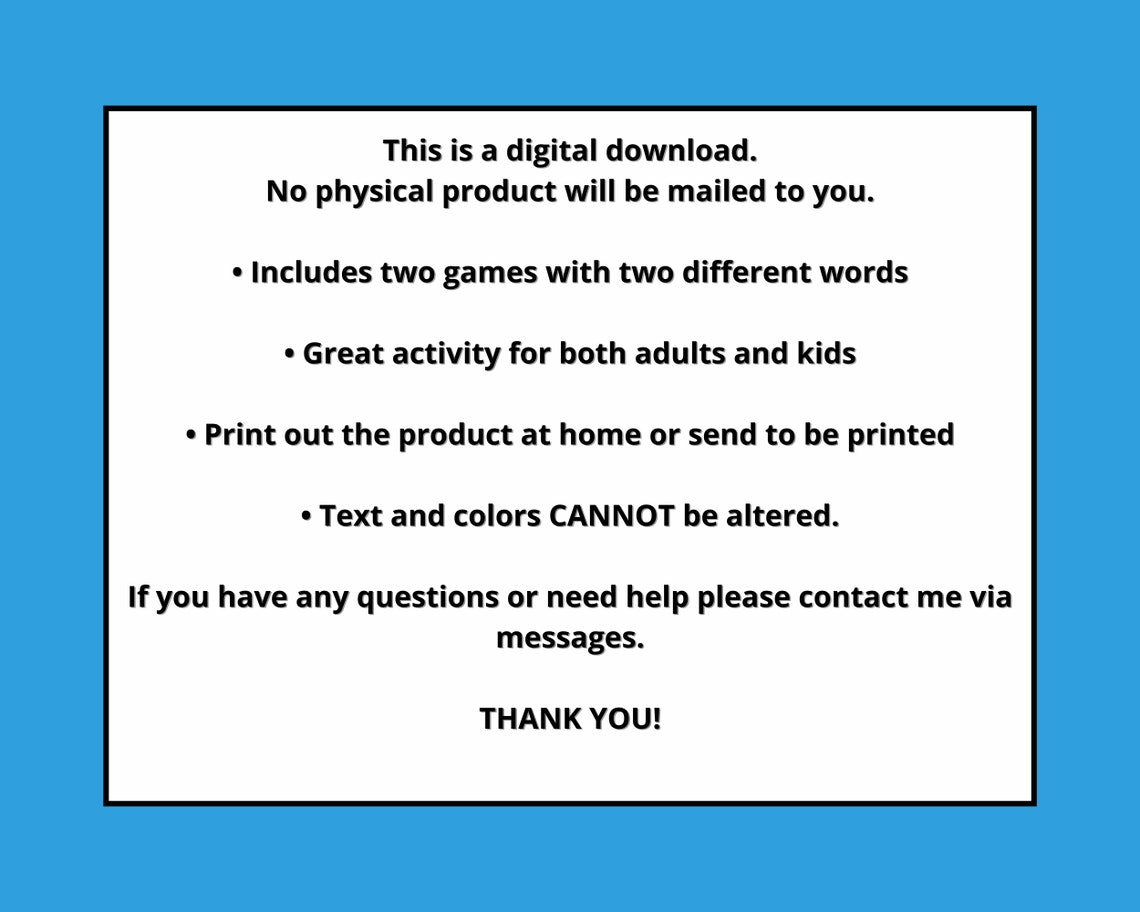 Summer Categories Game Printable Summer Game for Kids & - Etsy