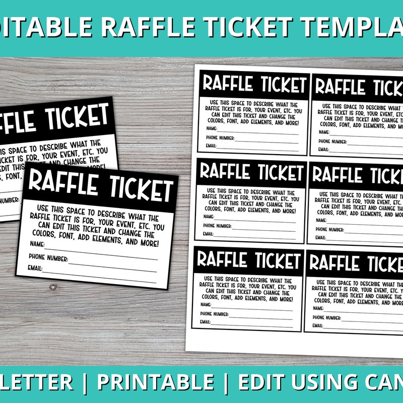Raffle Tickets - Etsy