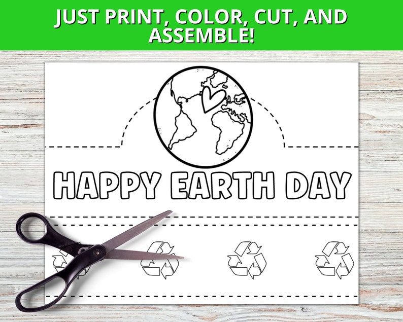 earth-day-paper-crown-activity-printable-earth-day-headband-etsy-hong
