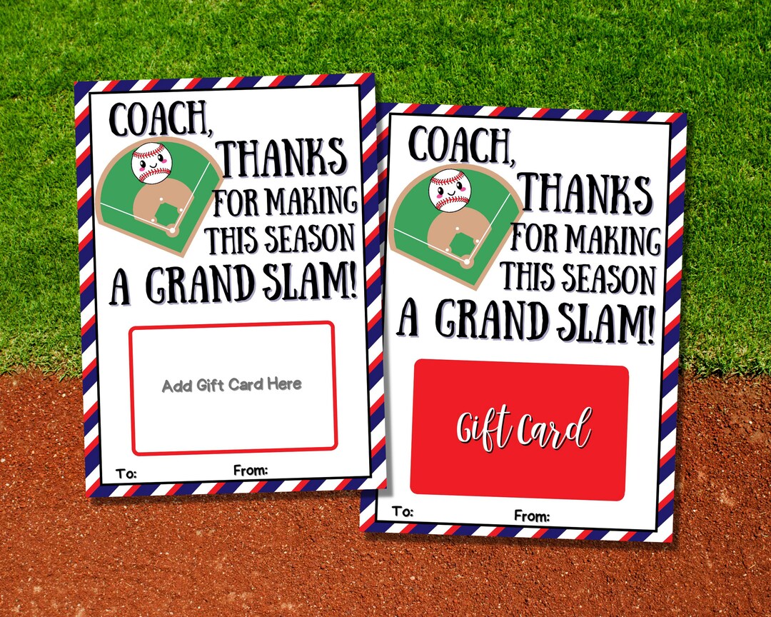 Baseball Coach Gift, Coach Thank You Gift, Baseball Coach End of Season ...
