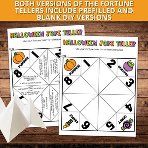 Halloween Fortune Teller Game, Halloween Jokes for Kids, Halloween ...