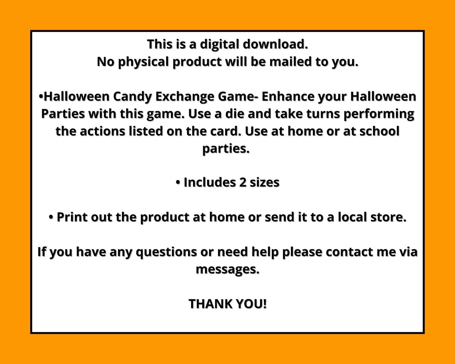 Halloween Candy Exchange Dice Game, Candy Dice Game Printable ...