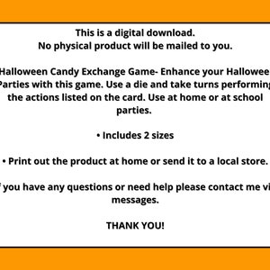 Halloween Candy Exchange Dice Game, Candy Dice Game Printable ...