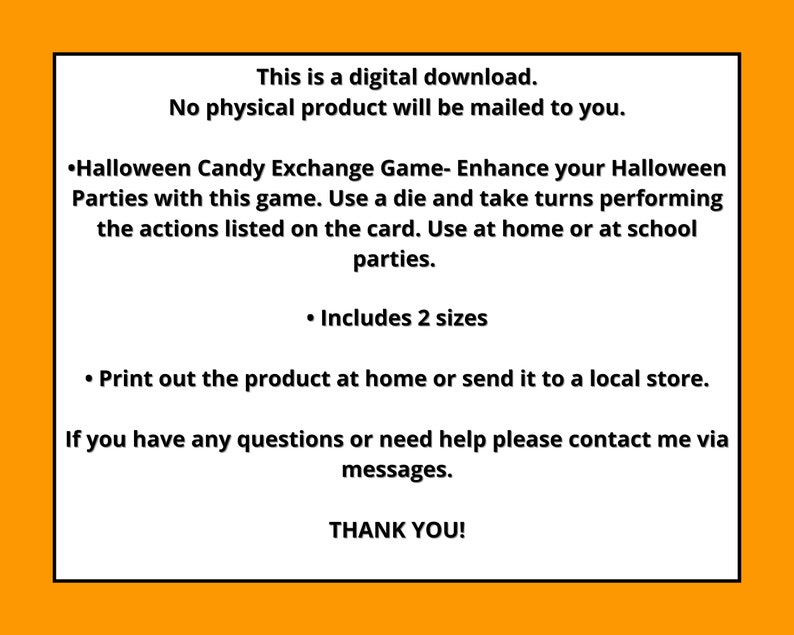 Halloween Candy Exchange Dice Game, Candy Dice Game Printable ...