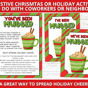 You've Been Mugged Holiday Game, I've Been Mugged Christmas Game ...