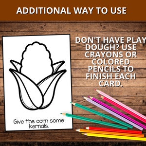 Thanksgiving Play Dough Mats, Printable Play Dough Mats, Thanksgiving ...