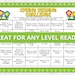 Spring Reading Challenge for Kids, Reading Printable Activities, Kids ...