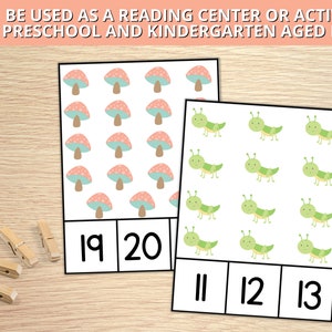 Spring Syllable Clip Cards, Printable Syllable Activity - Etsy