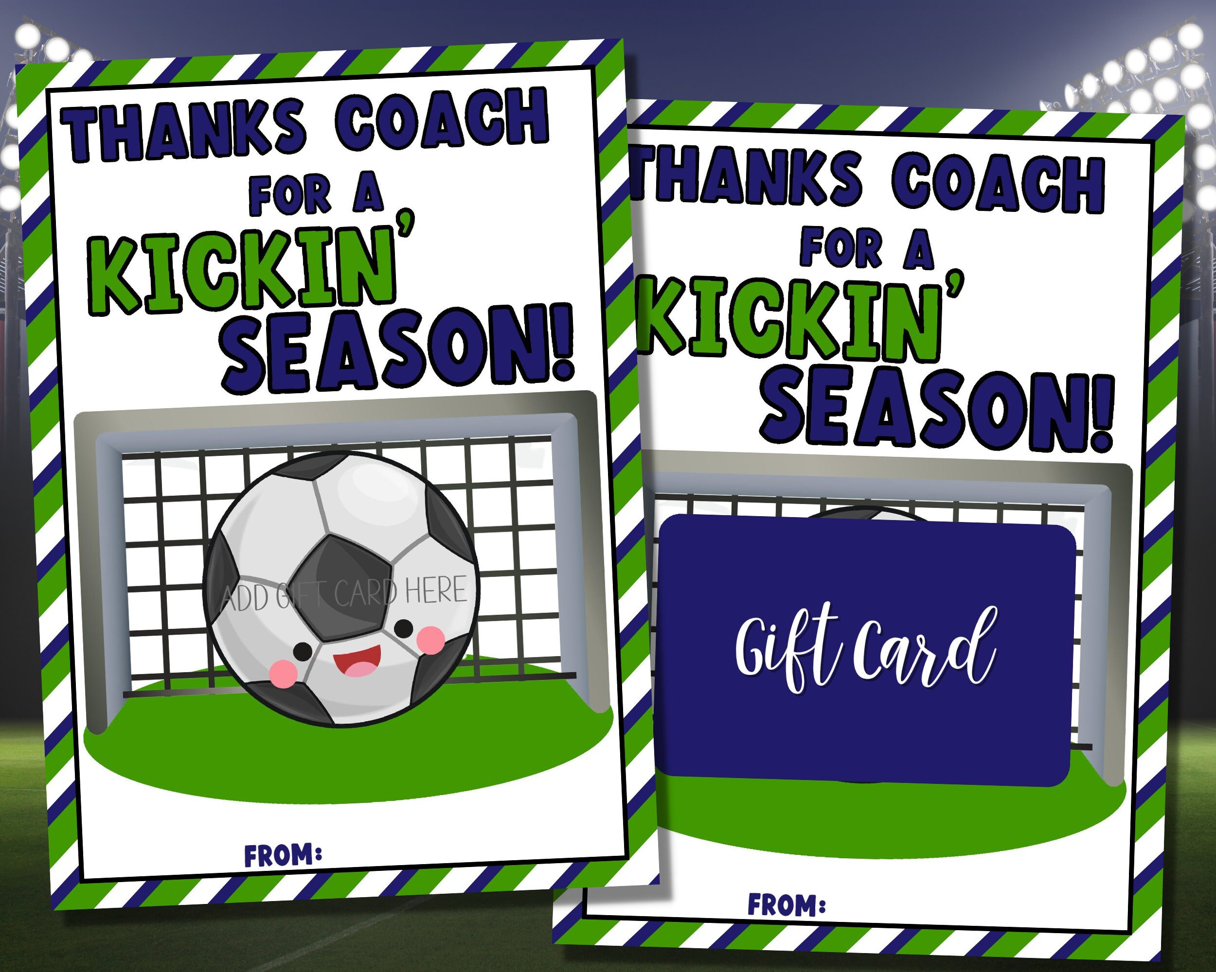 Soccer Coach Gift, Coach Thank You Gift, Soccer Coach End of Season ...