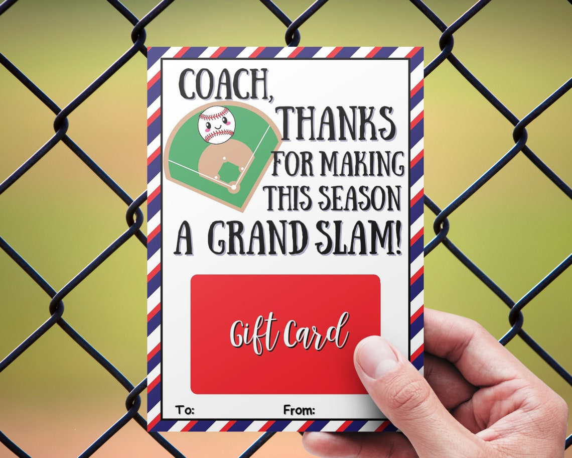 Baseball Coach Gift Coach Thank You Gift Baseball Coach End - Etsy