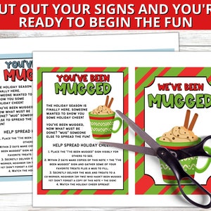 You've Been Mugged Holiday Game, I've Been Mugged Christmas Game ...