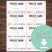 Classroom Reward Punch Cards, Student Punch Cards, Classroom Management ...