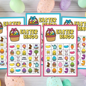 Easter Bingo Game, Easter Classroom Bingo, Easter Activity for Kids - Etsy