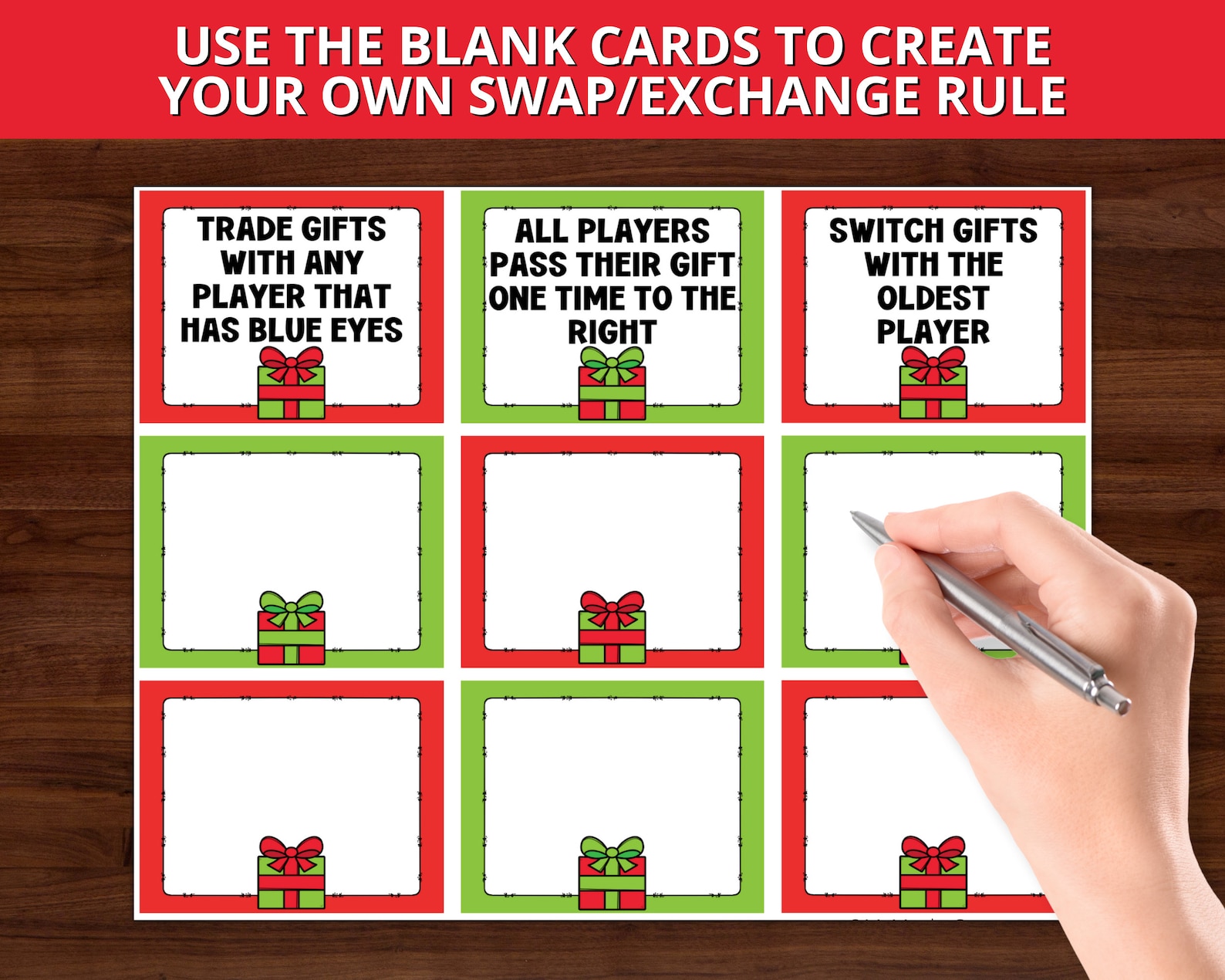 Christmas Gift Exchange Game Yankee Swap White Elephant Gift - Etsy