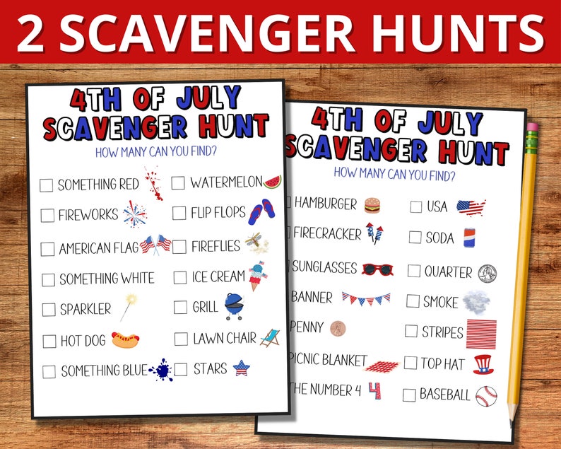 4th Of July Scavenger Hunt 4th Of July Printable Activity For Etsy 4th-of-july-scavenger-hunt-4th-of-july-printable-activity-for-etsy