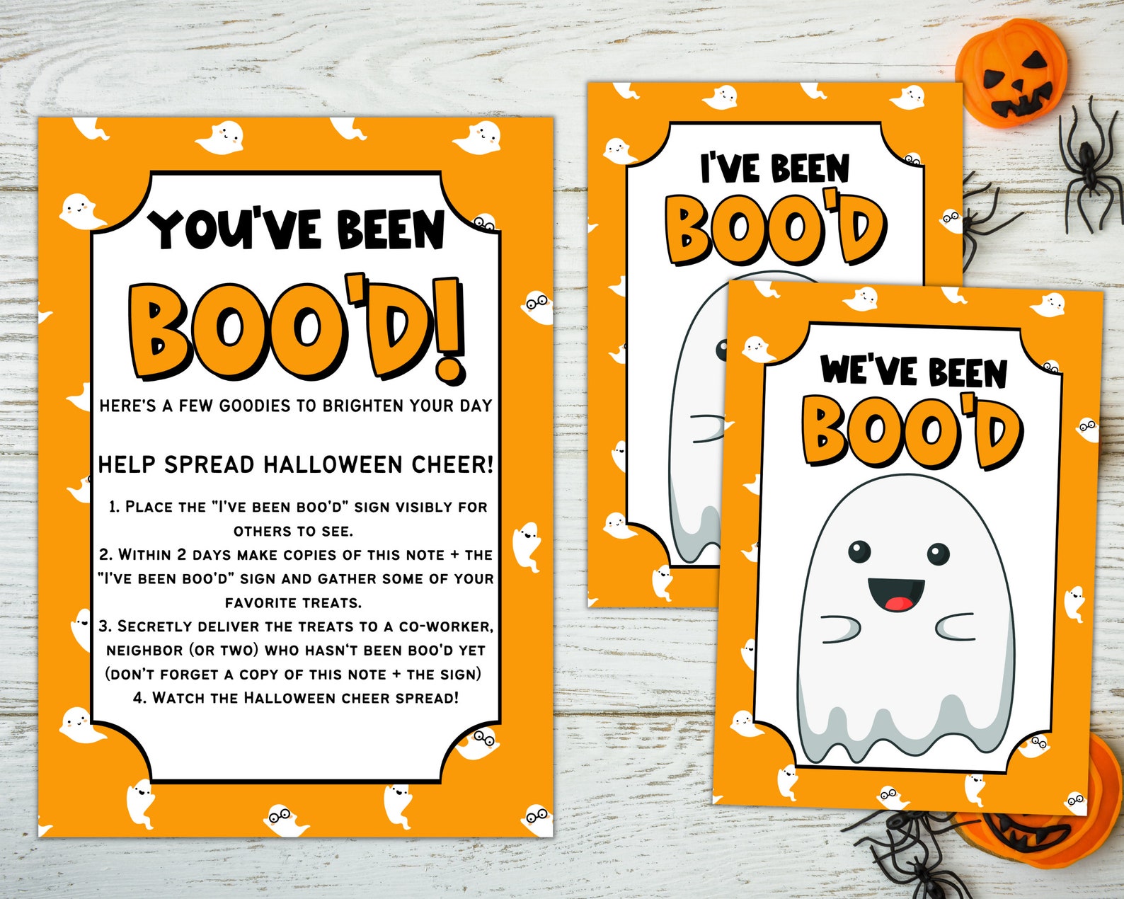 Halloween You've Been Boo'd Printable You've Been - Etsy